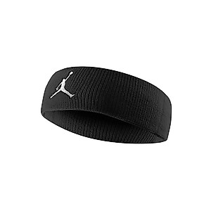 Nike Jumpman Headband - Men's, Mens, J.KN.00.010.OS, Multicolour (Black / White), one Size