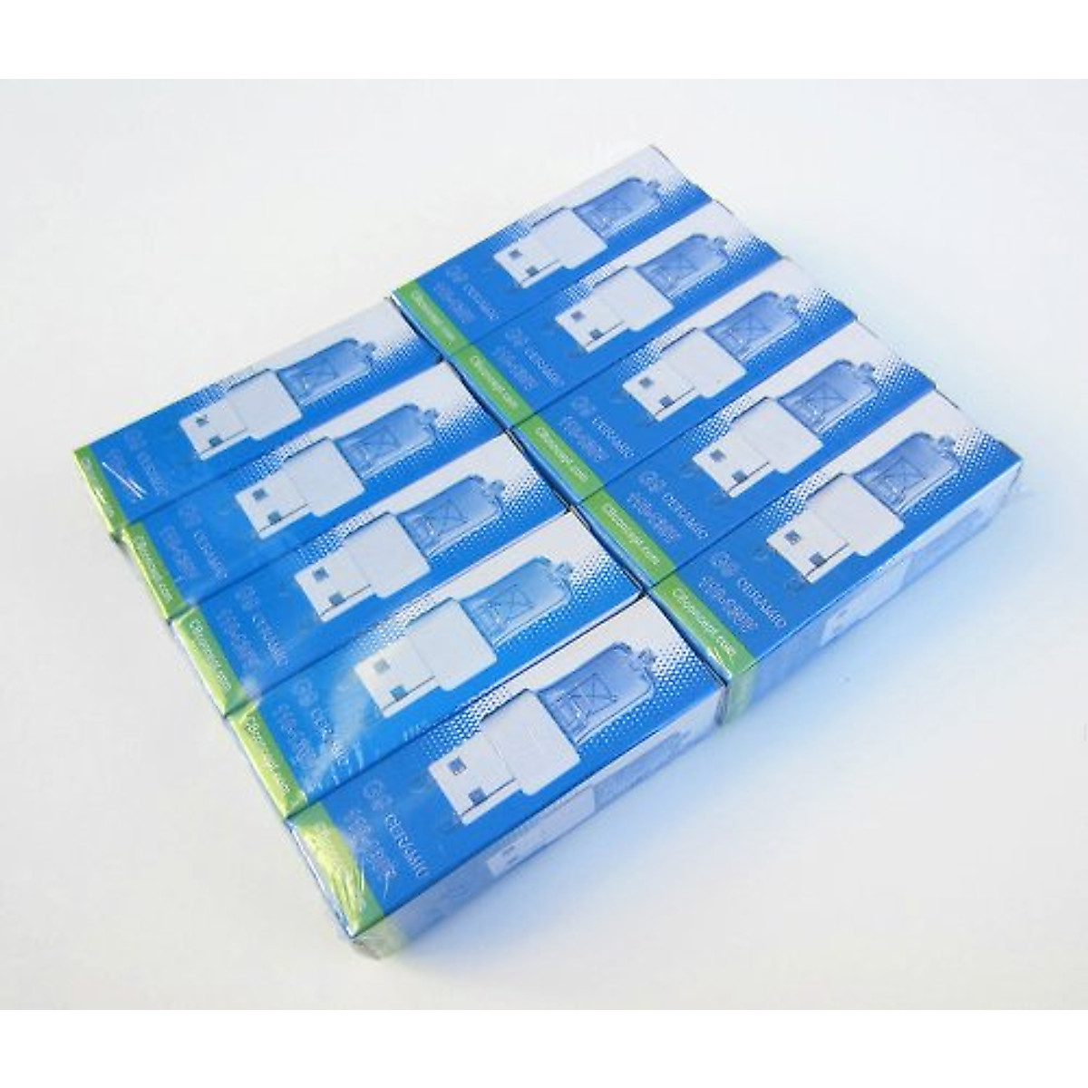 CBconcept - 10 Bulbs - 110V - 120V AC 20 Watts, Clear JCD G9 + Ceramic Base Looped Pin 20W Halogen Light Bulb, for Accent Lighting, Chandelier, Puck Light, Range, RV, Landscape - Designed in CA