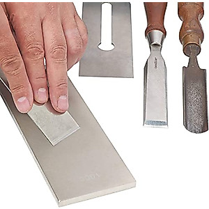 Trend Essential Diamond Sharpening Kit with 300/1000 Grit Bench Stone, Lapping Fluid, Leather Strop, Honing Paste, Cleaning Block & Sharpening Solutions Guide, DWS/KIT/H