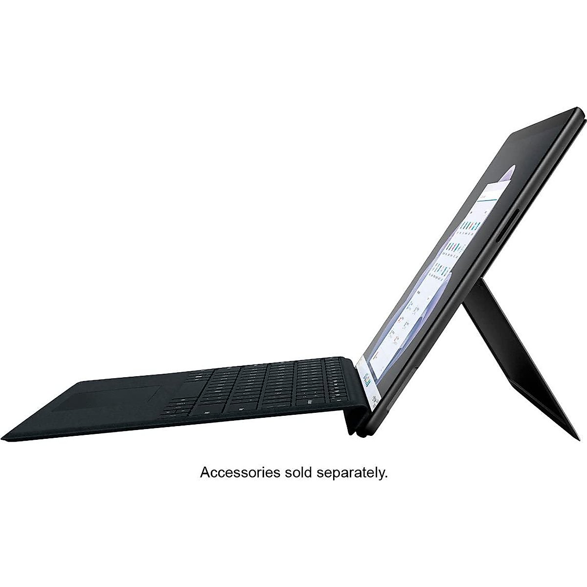 Microsoft Surface Pro 9, 13.3" Touchscreen 2-in-1 Tablet, 12th Gen Intel Core i7-1255U, Intel Iris Xe Graphics, 16GB DDR5 RAM, 256GB SSD, Windows 11h, Graphite, Device Only, with MTC Stylus Pen