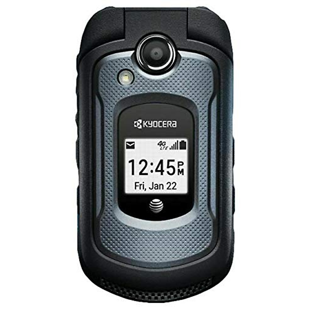 Kyocera AT&T Flip Phone GSM 4G LTE Dura XE E4710 Rugged Att Waterproof, Dustproof, Tough, Strong , Shock-Resistant (Renewed)