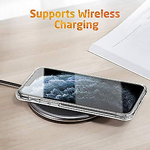 ESR Air Armor Case for iPhone 11 Pro Max Case, [Shock-Absorbing] [Scratch-Resistant] [Military Grade Protection] Hard PC + Flexible TPU Frame, for The iPhone 11 Pro Max (2019 Release), Clear