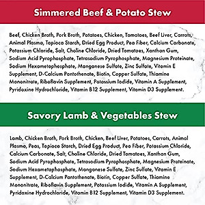 NUTRO Natural Grain Free Adult Dog Wet Food Cuts in Gravy Variety Pack of Beef, Lamb, Chicken, and Turkey Recipes, 3.5 oz. Trays (Pack of 36)