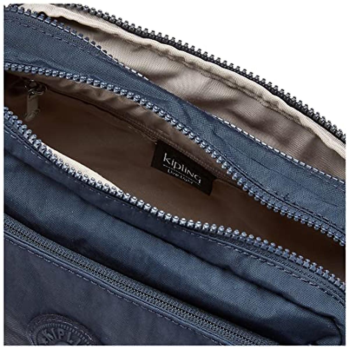 Kipling womens Abanu M crossbody bag, Blue Bleu 2, Medium US