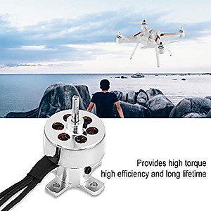 1811 3800KV RC Metal Motor, Brushless Motor Accessory for RC Fixed Wing Airplane Drone