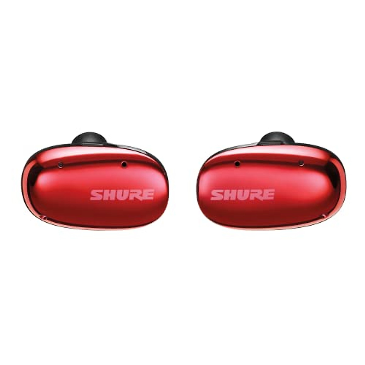 Shure AONIC Free True Wireless Earbuds, Sound Isolating Wireless Bluetooth Earphones, 21-Hr Battery Life, Studio-Quality Sound, Clear Call, Durable Quality, Lightweight, Fingertip Control - Red