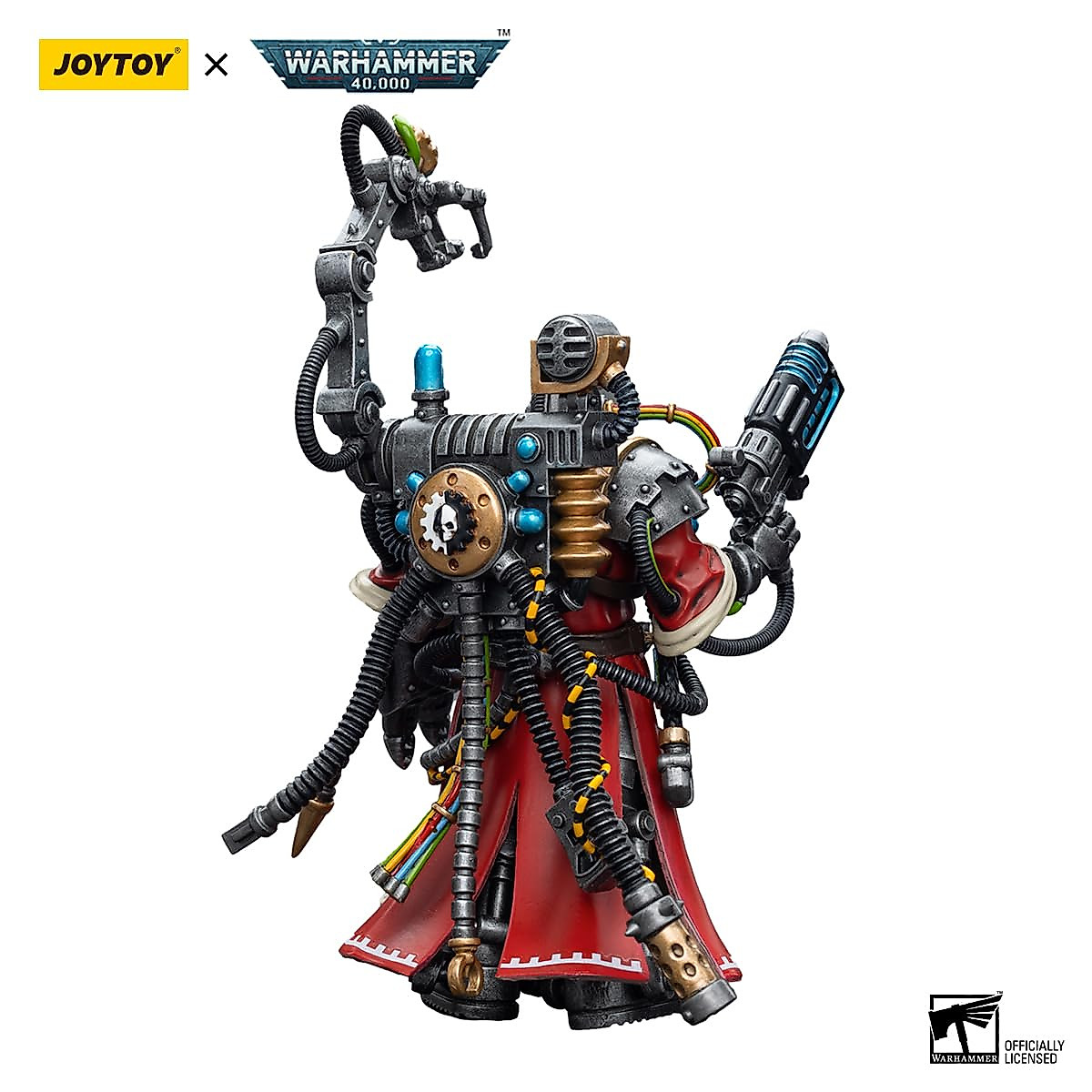 Joytoy Warhammer 40K Mecha 1/18 Action Figures Mecha Adeptus Mechanicus Cybernetica Datasmith