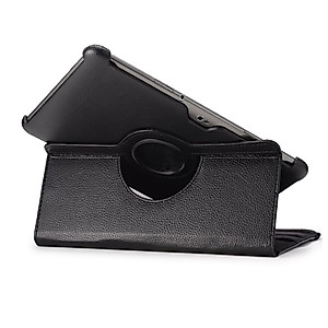 Kuesn Tab 2 10.1 gt-p5100 p5110 Cover case-Folio flip Book Cover case for Samsung Galaxy tab 2 10.1 Elastic Band Closure pu Leather Stand Cover (Black)