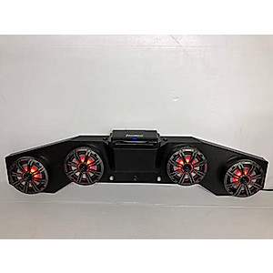 CAN AM X3 RGB Maverick Stereo Radio Kicker 4 Speaker BT Sound bar