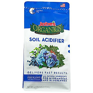Jobe's Organics, 09364, Soil Additive, Soil Acidifier, 6lbs, Brown