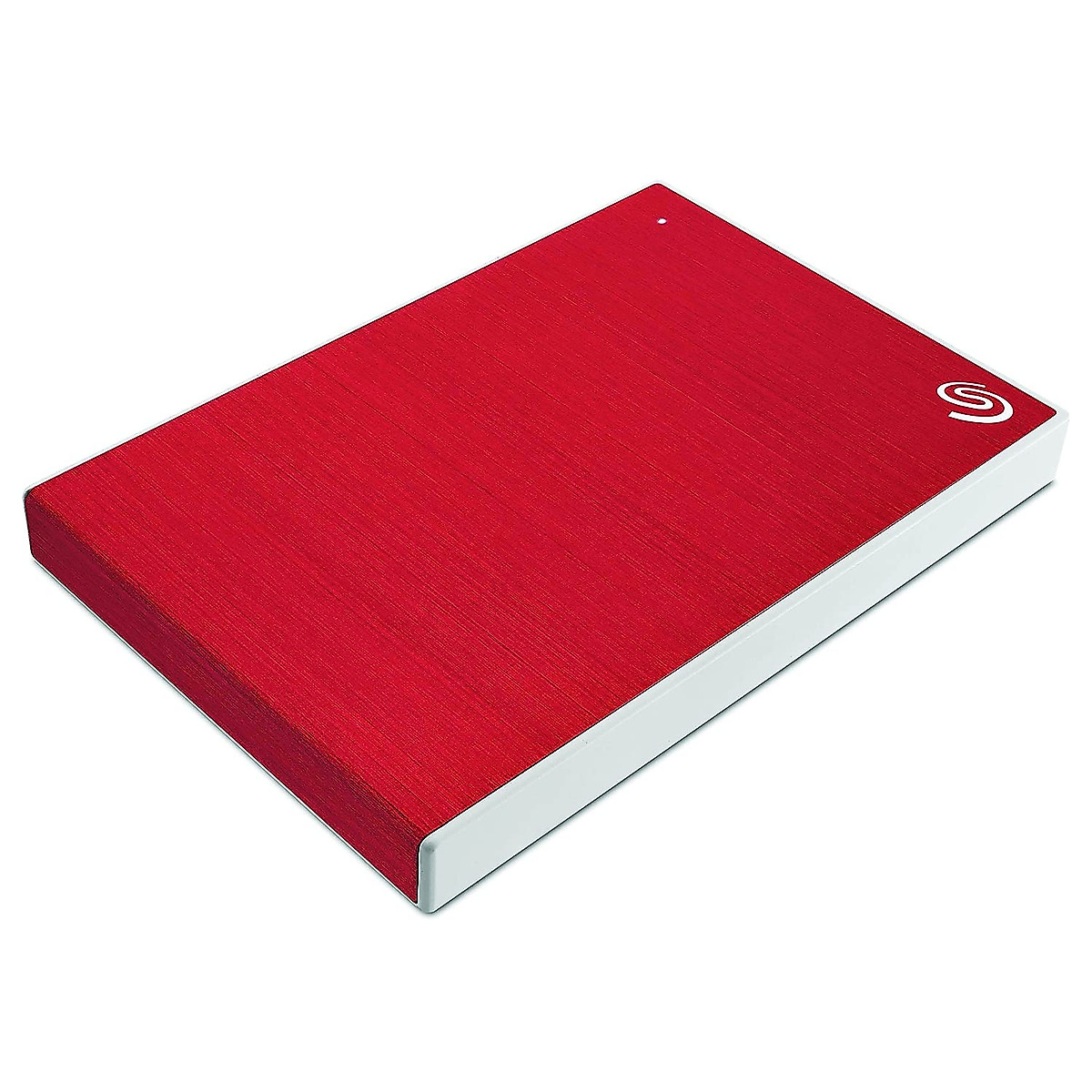 Seagate 2TB Backup Plus Slim Portable External Hard Drive + 1Yr Mylio Create + 2MO Adobe CC Photography, Red (STHN2000403)