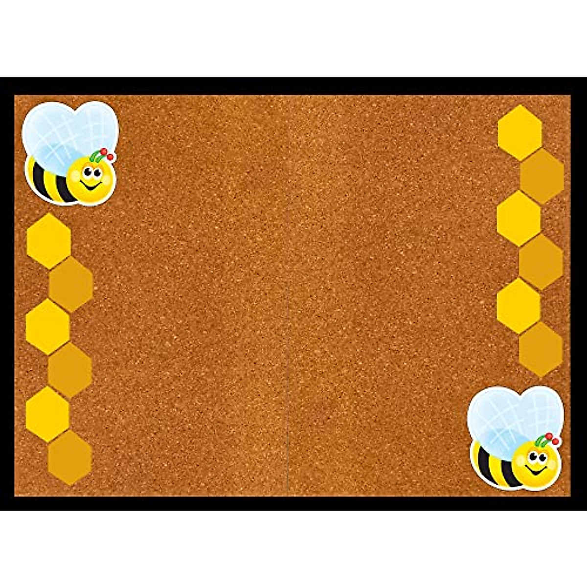 Bee Bulletin Board Set - Bumble Bee Bulletin Board Border, Honey Bee Cutouts for Classroom, Mini Reward Card |for Back to School Bees Hive Theme Wall Decorations, Gender Reveal, Birthday Party Decor