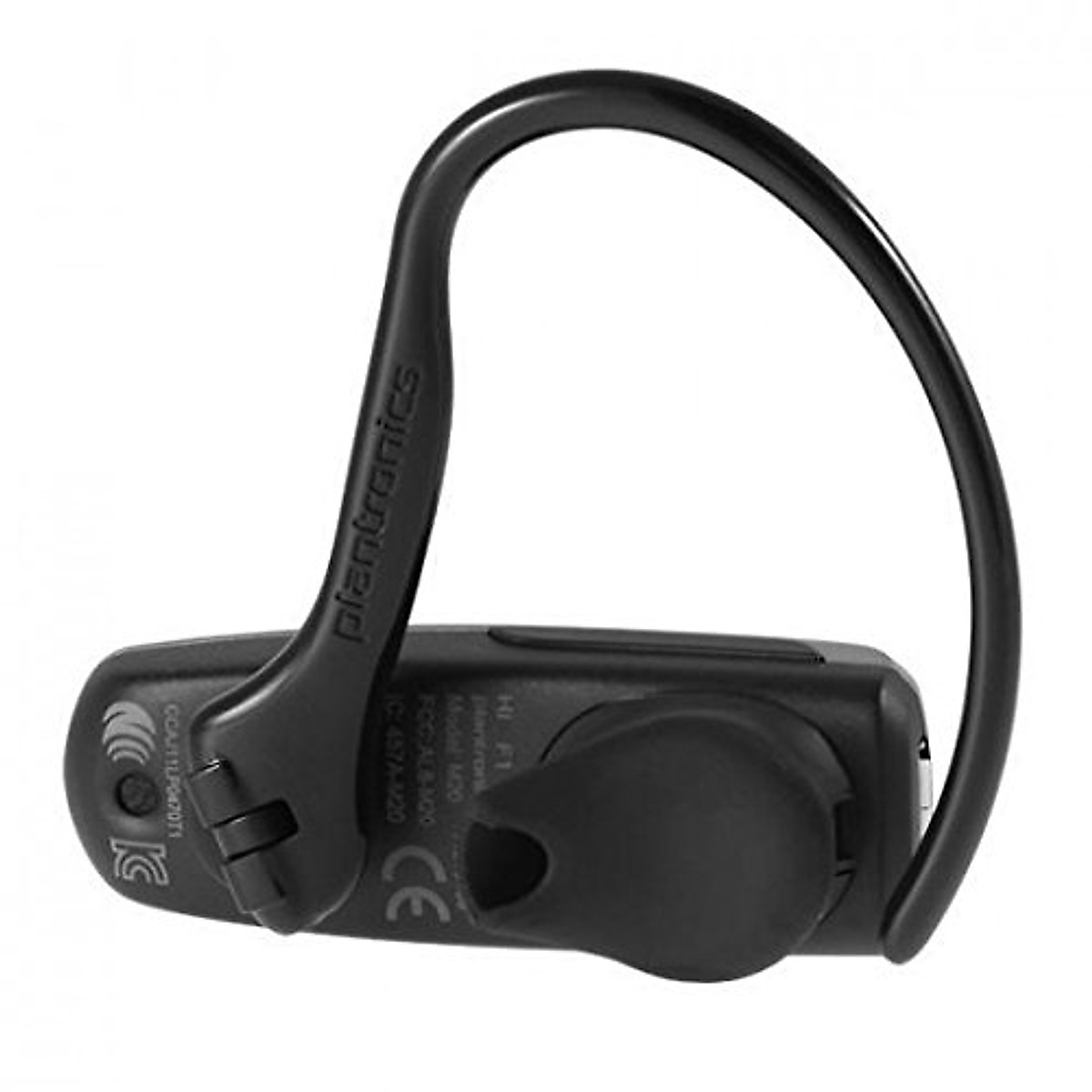 Replacement Set 2 Earhooks with Metal Pins and 2 Eartips Adapters Compatible with Plantronics M50 M24 M20, Voyager 520 521 835, Explorer 220 235 240 242 243 245 320 330 340 350 360 370 395 Headsets