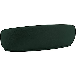 Meridian Furniture 693Green-S Hyde Collection Modern | Contemporary Boucle Fabric Upholstered Sofa, Green, 89.5" W x 38" D x 27.5" H