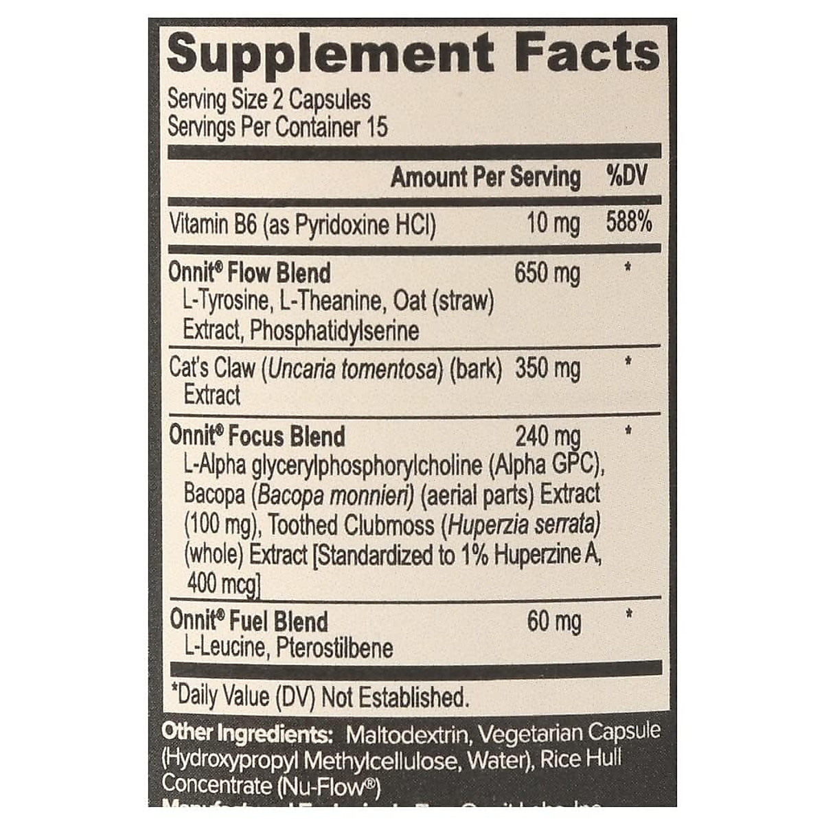 Onnit Alpha Brain Capsule 30 CP