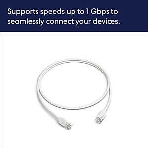 Amazon eero CAT5e Ethernet cable - 3 foot, 1-pack, White