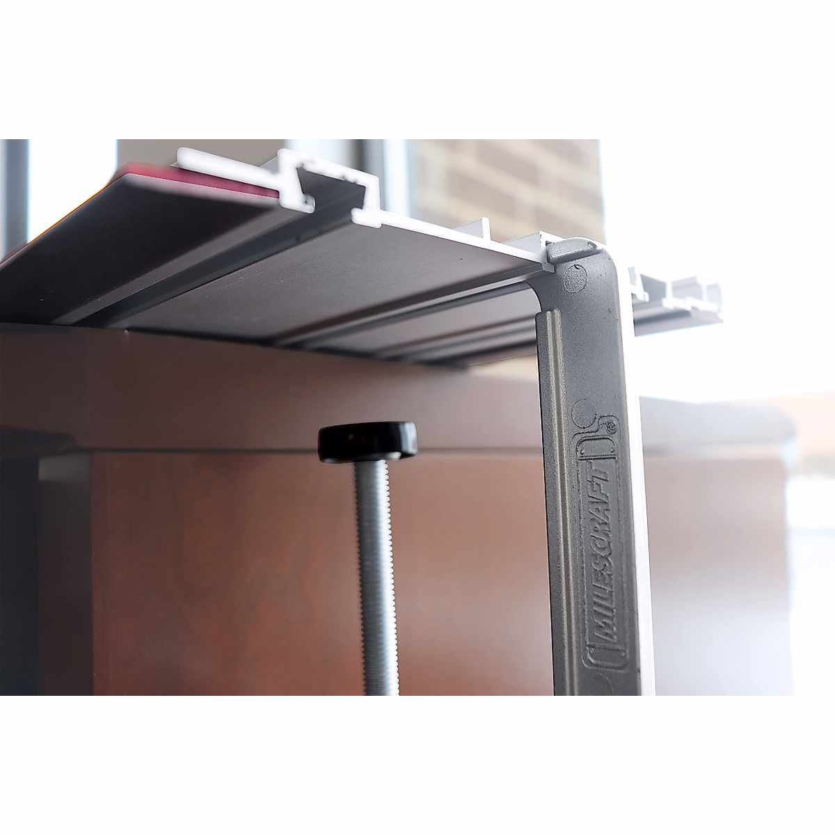 Milescraft 1408 Guide Rails – 55 Inch Rail Extensions for Milescraft 1409 Track Saw Guide. Extend Range to Over 8 Feet. All-Aluminum Construction. Includes 4 Rail Connectors