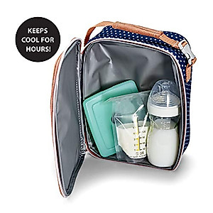 Fit + Fresh Cool Coolers Slim, Reusable Ice Packs for Lunch Bags, Beach Bags, Coolers, and More, Set of 4, Multicolored