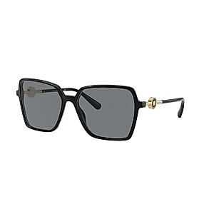 Versace VE4396F Sunglasses - (GB1/87) Black/Dark Gray - 58mm