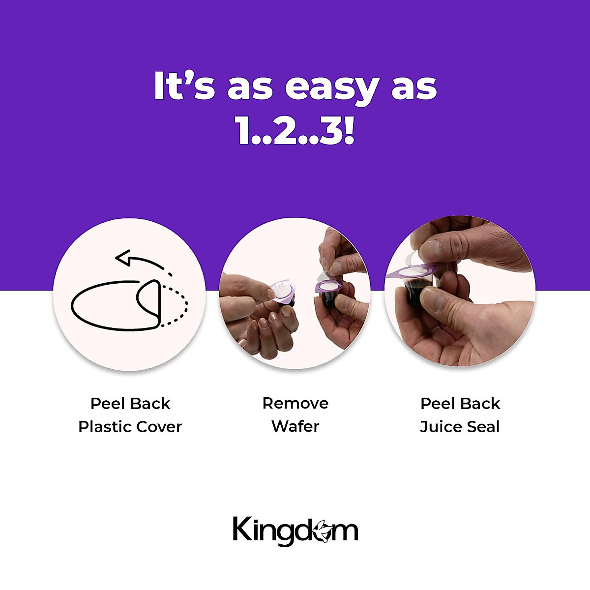 Kingdom Prefilled Communion Cup with Wafers(250ct red juice) Sealed in a Single-Serving Container with One-Year Shelf Life, Perfect for Holy Eucharist Celebration in Hospitals, Summer Camps, and More!