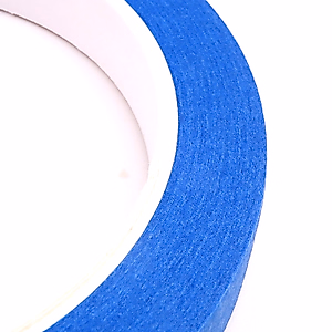 DOAY Blue Painters Tape 1/2 Inches x 30 Yards - Multi Surface Use - 120 Yards Total - 4 Rolls