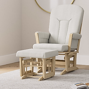 Dutailier Rose 2857 Glider Multiposition-Lock Recline with Ottoman