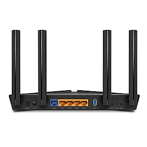 TP-Link WiFi 6 AX3000 Smart WiFi Router (Archer AX50) – 802.11ax Router, Gigabit Router, Dual Band, OFDMA, MU-MIMO, Parental Controls, Built-in HomeCare,Works with Alexa