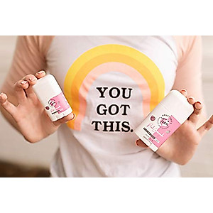 SmartyPits – Teen Natural/Aluminum-Free Deodorant for Sensitive Skin (baking soda free) Paraben Free (Pink Lemonade)