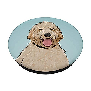Goldendoodle - Labradoodle PopSockets PopGrip: Swappable Grip for Phones & Tablets