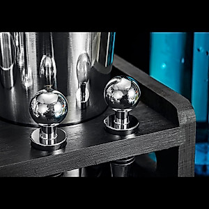 Soing 24-Piece Cocktail Shaker Set,Perfect Home Bartender Kit for Drink Mixing,Stainless Steel Bar Tools with Stand,Velvet Carry Bag & Recipes Cards Included (Silver)