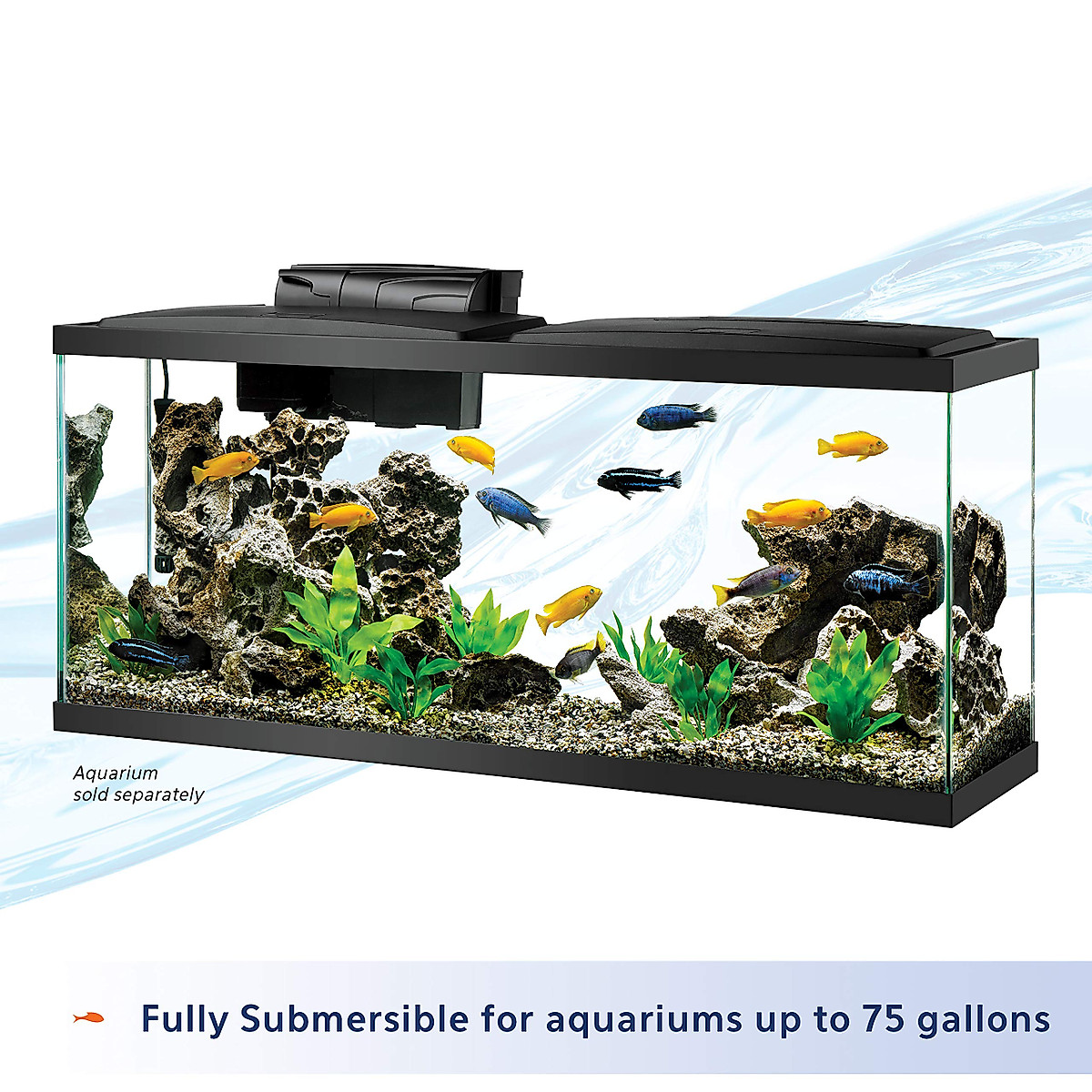 Aqueon Aquarium Fish Tank Preset Heater For Up To 75 Gallons, 200 Watts