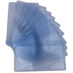 Lot of 12 OpticLens Brand Credit Card Sized Magnifying Lenses. Wholesale Lot - 300% Fresnel Magnifier