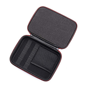 Hallart Travel Carry Case for Zoom H1, H2N, H5, H4N, H6, F8, Q8 Handy Music Recorders, Charger, Mic Tripod Adapter,SD cards and Accessories