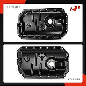 A-Premium Lower Engine Oil Pan Sump with Drain Plug Compatible with Audi A4 Quattro, A5 (Quattro), A6 (Quattro), A7 (Quattro), A8 (Quattro), Q5 Q7