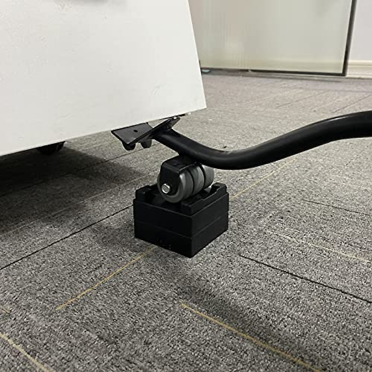 WEPUMP Furniture Lifter Mover Tool Set to Move Heavy Furniture Quickly & Easily 1000 Lbs Capacity 21 Inch (1 Lifter Tool & 4 Heightening Block)