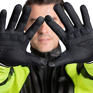 Gore Bike Wear Unisex C3 GTX I Stretch Mid Gloves, Black, Large