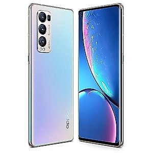 OPPO Reno5 Pro 5G Dual-SIM 256GB ROM + 12GB RAM (GSM only | No CDMA) Factory Unlocked 5G Smartphone (Silver) - International Version