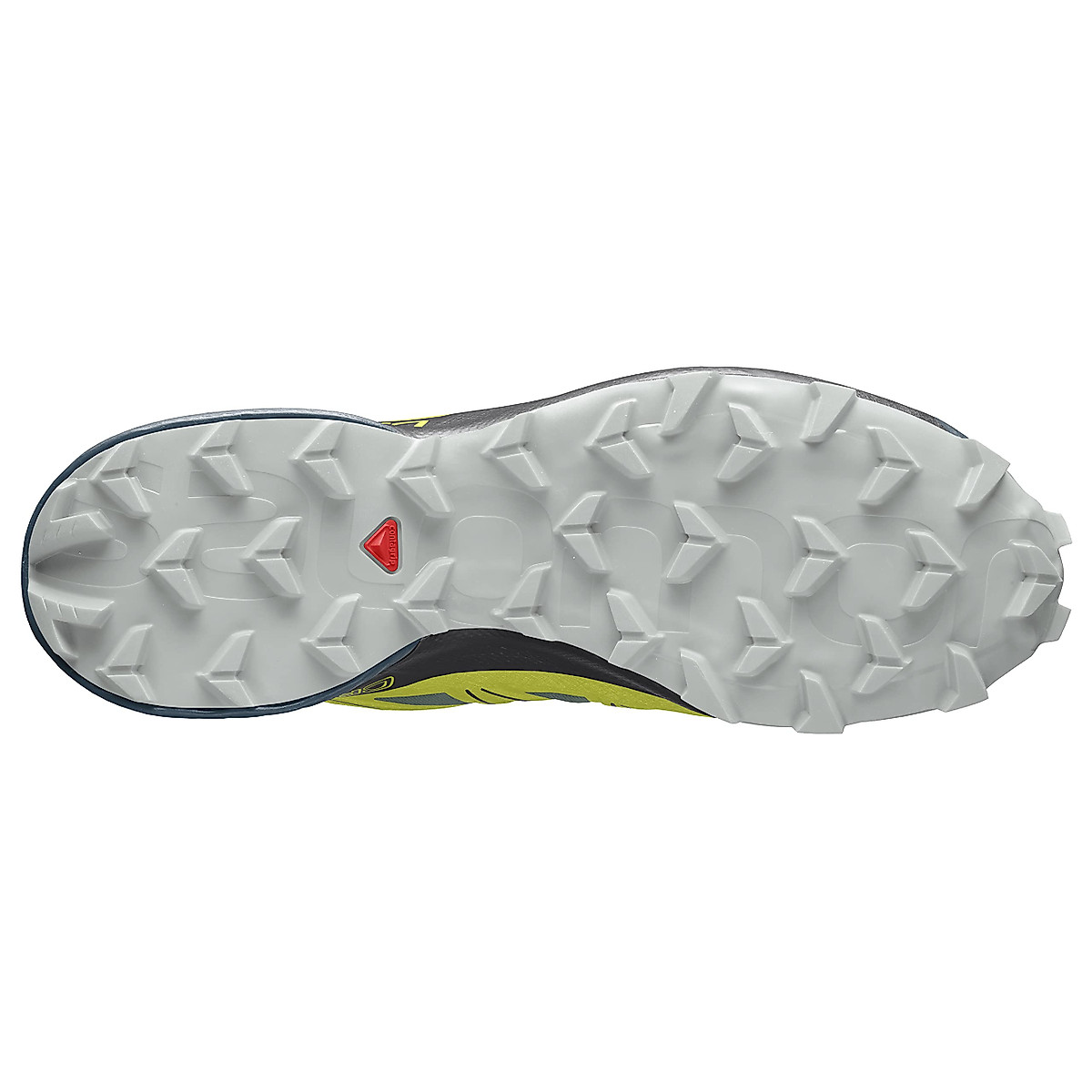 Salomon Men's Speedcross 5 Trail Running Shoes for Men, Duck Green/Black/Evening Primrose, 10.5