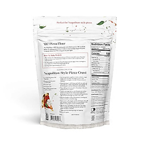 King Arthur 00 Pizza Flour, Non-GMO Project Verified, 100% American Grown Wheat, 3lb