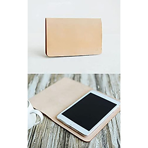 Leather iPad mini 6 Case, iPad air 4th 10.9 Case, iPad 10.2 Case, iPad Pro 10.5 Case, iPad Cover, iPad mini 4 case - 602 - Natural Tan