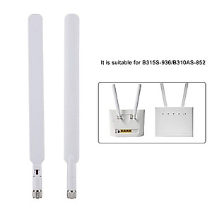 Yoidesu 2PCS Router Antenna,2X 5dBi 4G LTE Antenna, Gain Antenna with SMA Connector, Antenna, Antenna for Huawei B310/B593/B315s/E5186s CPE Router