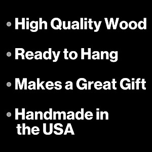 Memory Mats & Word Art US States Decorative Wall Signs, Vacation & Destination Geographic Graphic Plaque, 18 x 6 inches (Florida)