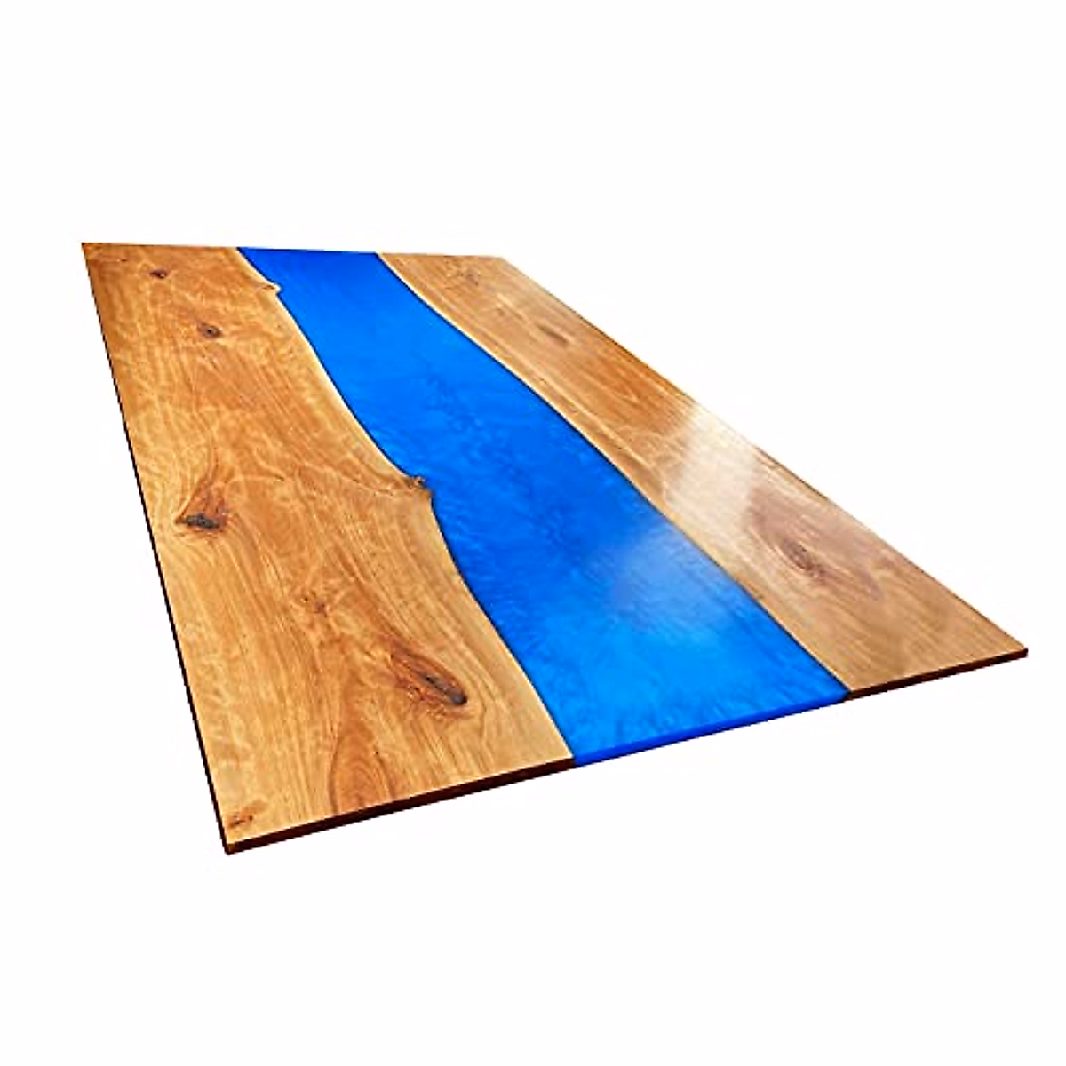Live Edge Wooden Table, Epoxy Table, Epoxy Resin River Table, Natural Wood,Dining table, Natural Epoxy Table, Resin Table 54x27 inch