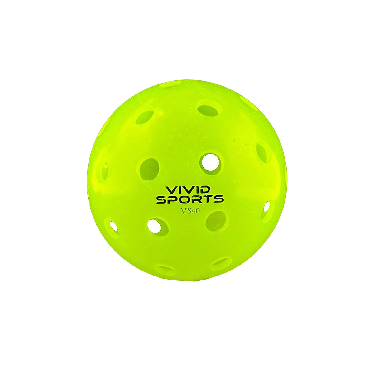 Vivid Sports Outdoor Pickleballs | 12 Pack | 6 Pack | USA Pickleball Approved & Sanctioned for Tournament Play, Pickleball Balls with Mesh Carry Bag