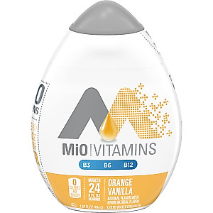 Mio Vitamins Liquid Water Enhancer, Orange Vanilla, 1.62 FL OZ. (Pack of 4)