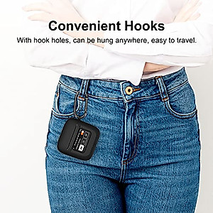 LEFXMOPHY Case for JBL Tour Pro 2 Earbuds 2023, Silicone Cover Protective Skin Sleeve (Black)