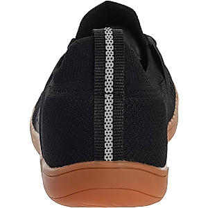 WHITIN Men's Extra Wide Width Toe Box Trail Running Shoes Minimalist Barefoot Sneakers Size 11W Gym Zero Drop Treadmill Weightlifting BlackGum 44