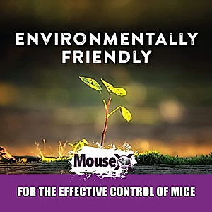 EcoClear Products 620200-6D MouseX All-Natural Poison Free Humane for Rats and Mice, 8 oz. Bag