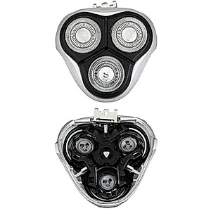 SweetLF Men's Electric Shaver Replacement Shaving Heads Fit for All SweetLF Electric Razors (SWS7105, SWS7105bk Replacement Shaver Head)