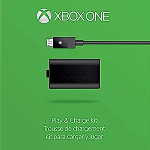 Microsoft S3V-00014 Xbox One Play and Charge Kit Black